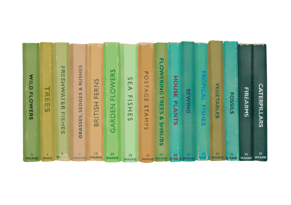 Green Observer book collection, limited-edition, Giclee print – DESIGN ...